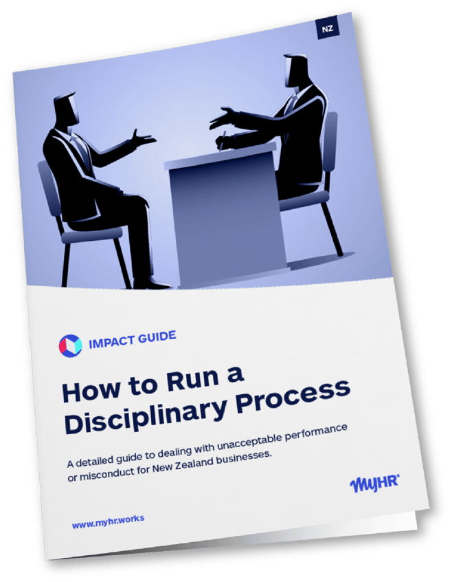 How to Run a Disciplinary Process - MyHR NZ